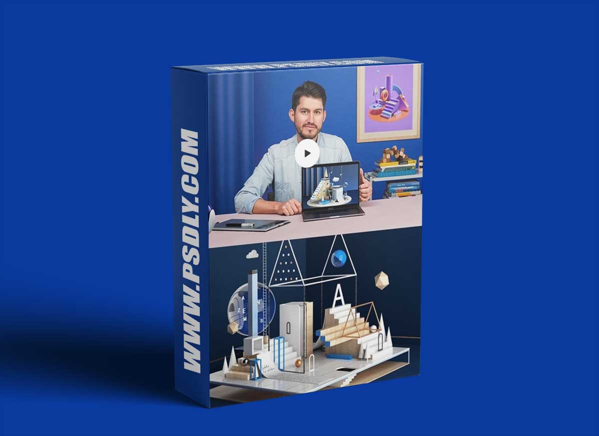 Domestika - Creating 3D Compositions In Cinema 4D