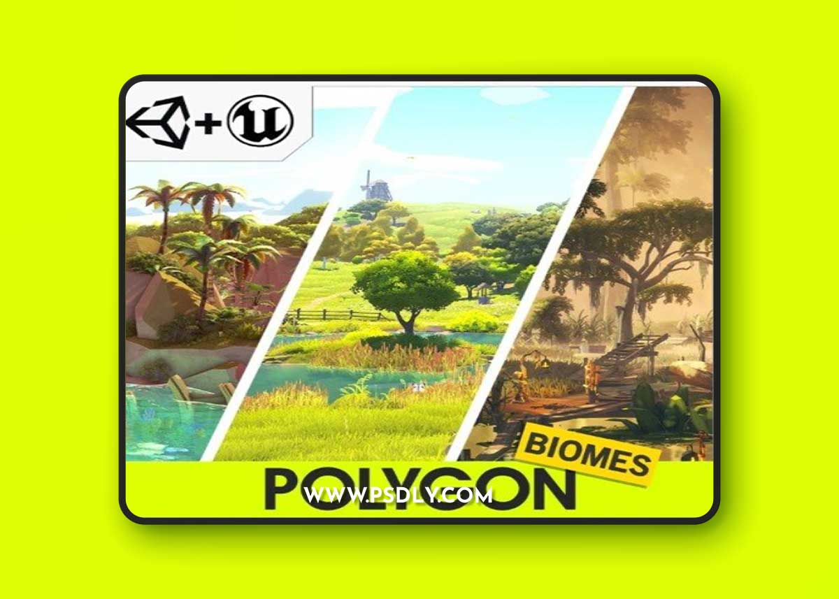 Unreal Engine - POLYGON - Nature Biomes - Season One + Plugins