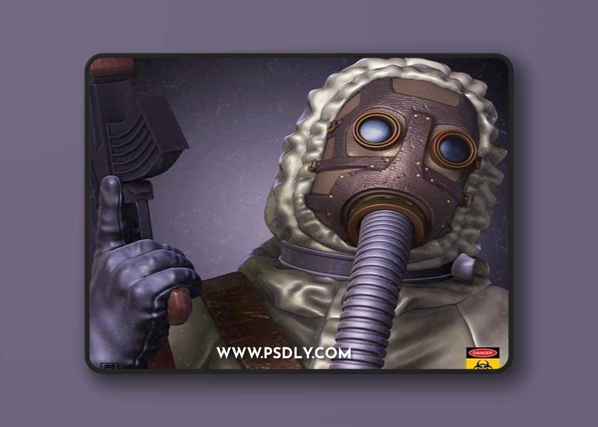 Biohazard Soldier – 3D Print Model
