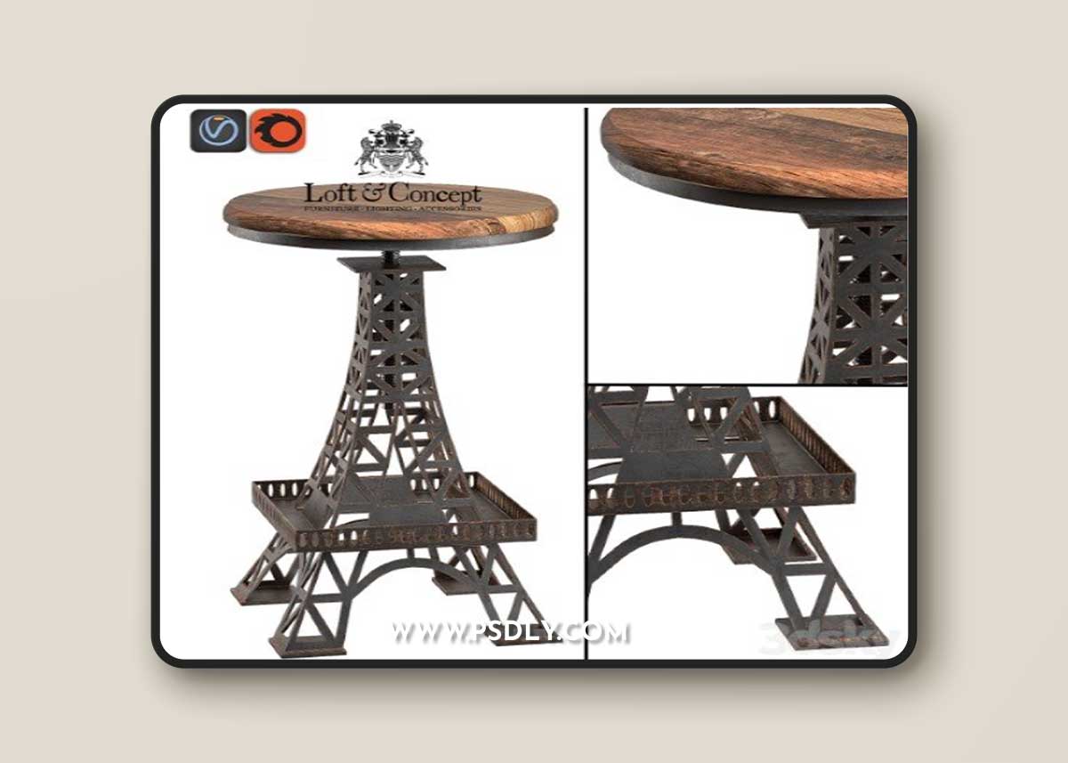 EIFFEL TOWER BAR STOOL