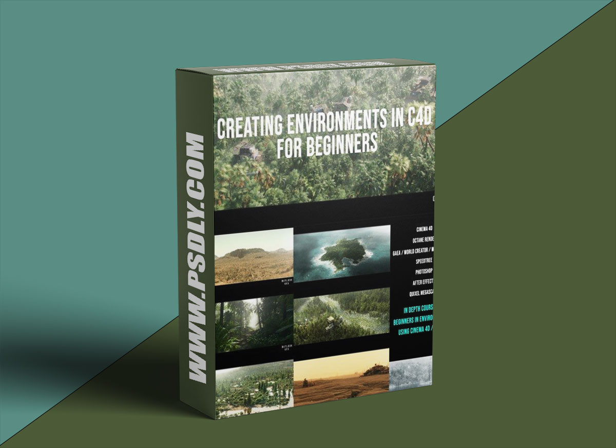 Gumroad – C4D Octane Environment Course For Beginners (Project Files ...