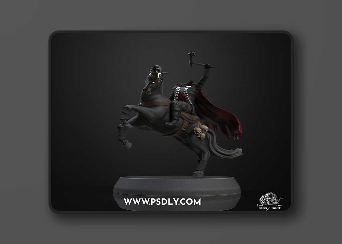 Headless Horseman (Fotis Mint) – 3D Print Model