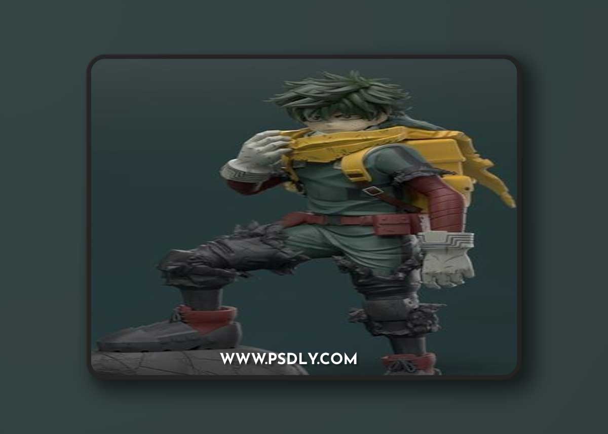 Izuku Midoriya - Deku Vigilante – 3D Print Model