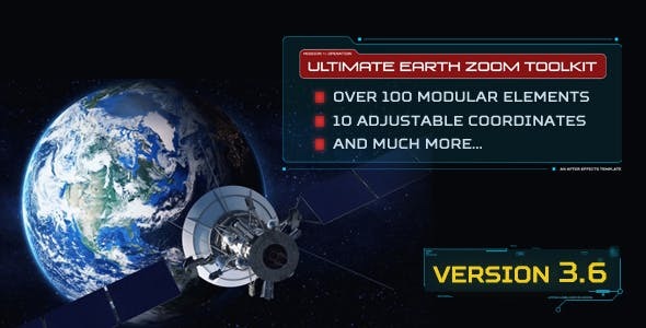 Videohive - Ultimate Earth Zoom Toolkit V3.8.3 - 10354880