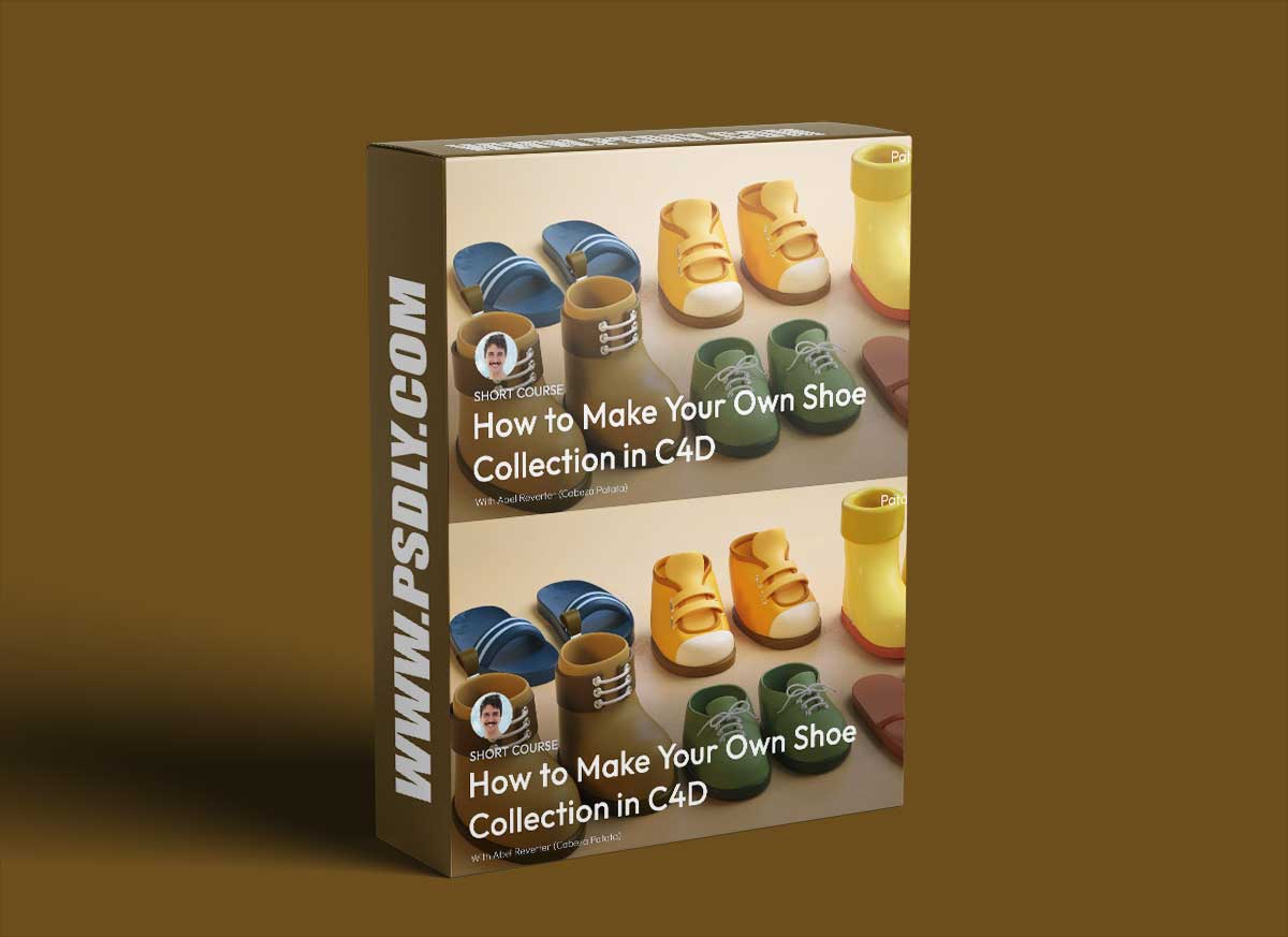 Patata School - How To Make Your Own Shoe Collection In C4D