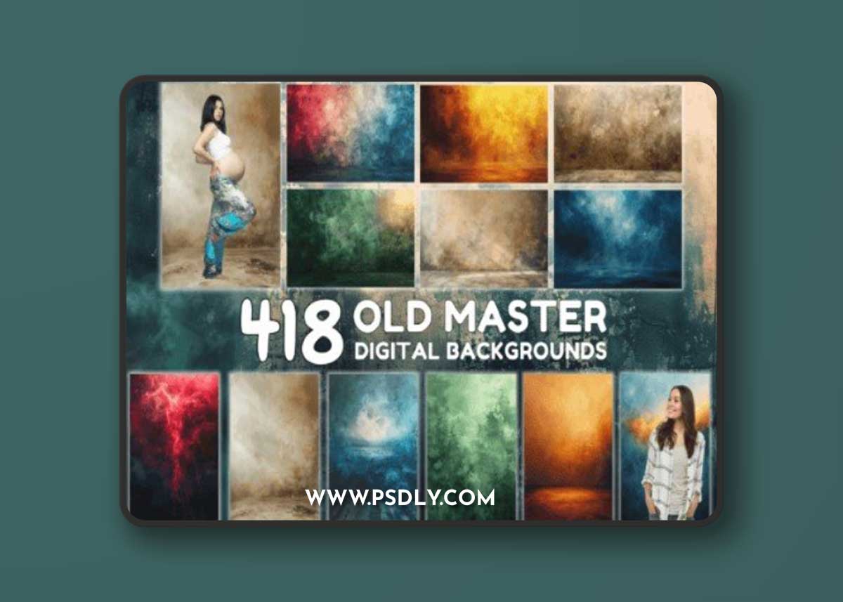 Old Master Background Digital Backdrops