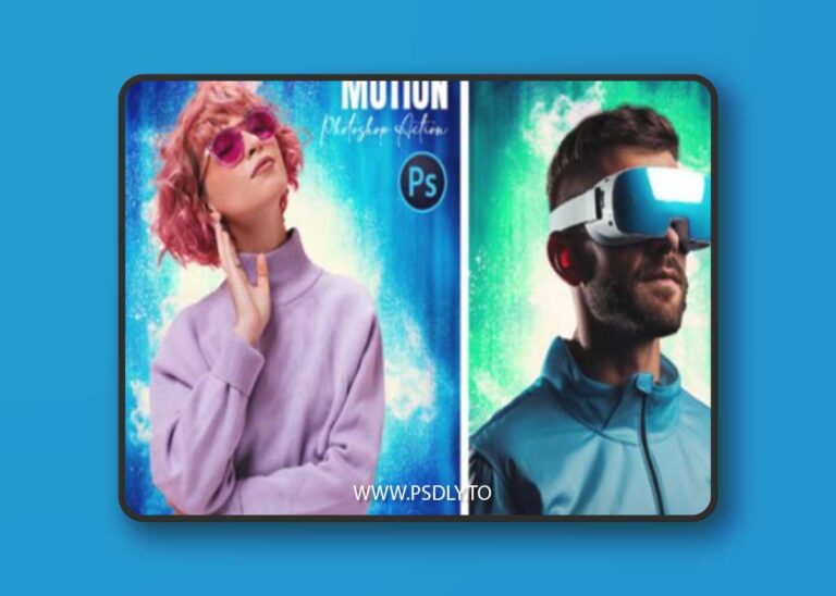 Motion Photoshop Action