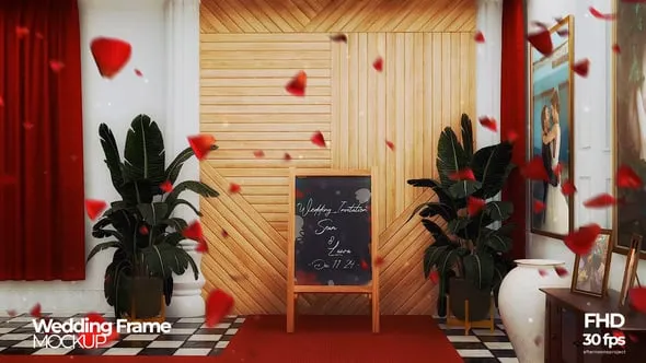 Videohive Wedding Invitation Frame Slide Show 54880824