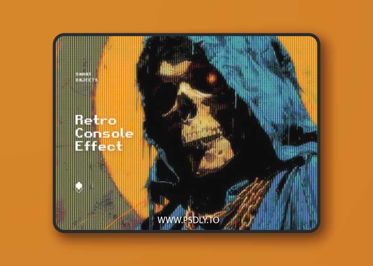 Retro Console Photo Effect