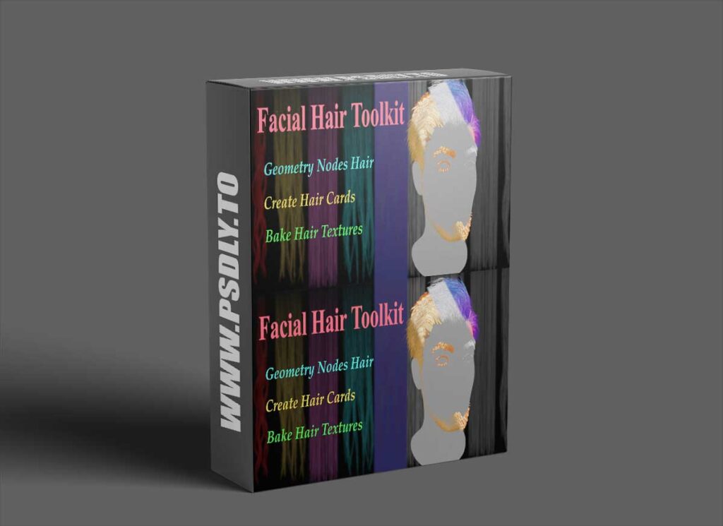 Blender Market - Facial Hair Toolkit For Blender Add-on V2.2.1