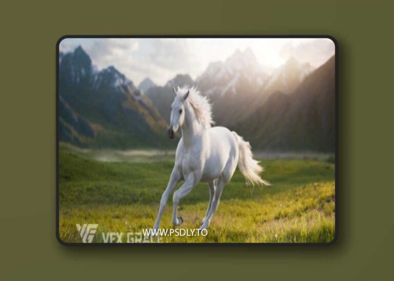 VFX Grace - White Horse Animation