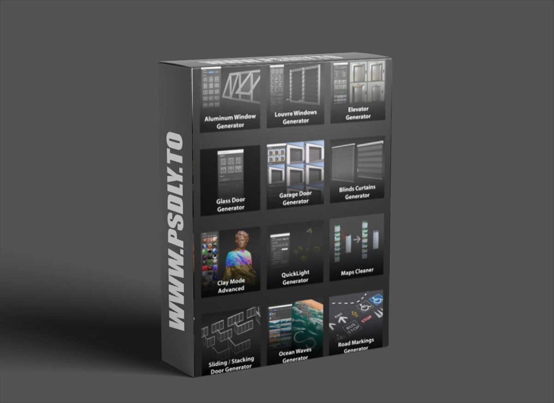 ArchViz Tools Generators Collection For 3dsMax