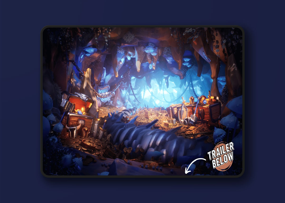 Dragon's Lair - Dragon Cave (Dragon, Dragon Cave, Stylized Cave ...