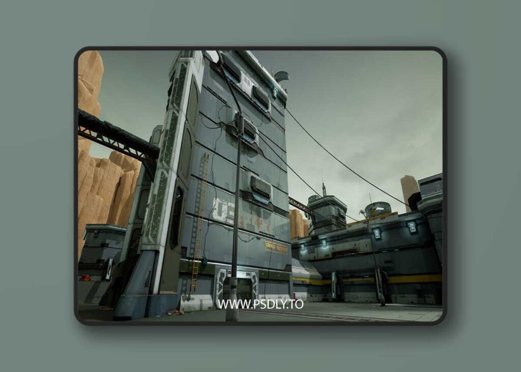 Sci-Fi Modular Hangars Location (4.20+)