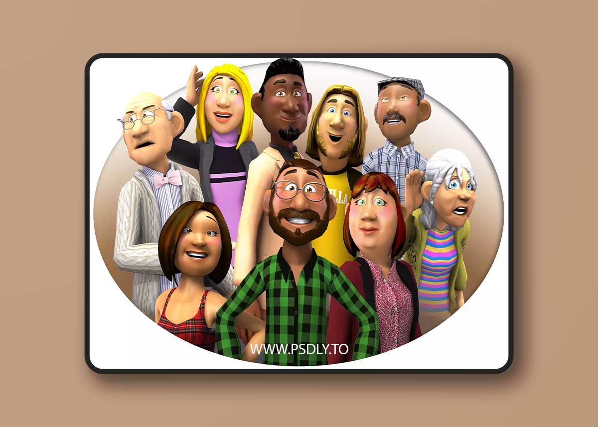 Toon People V4.5 For Unreal Engine