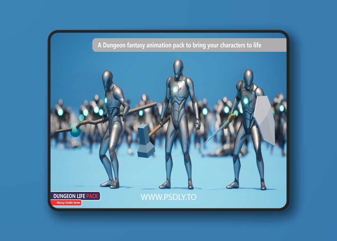 MC Dungeon Life Animation Pack (5.0 – 5.6)
