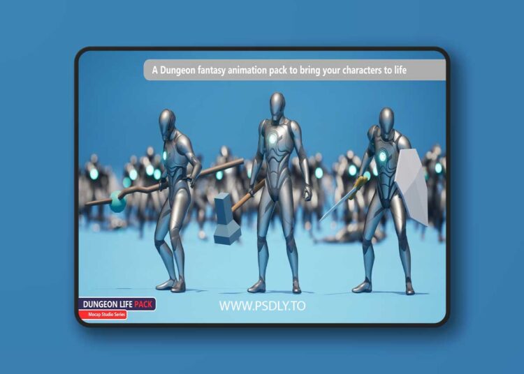 MC Dungeon Life Animation Pack (5.0 – 5.6)