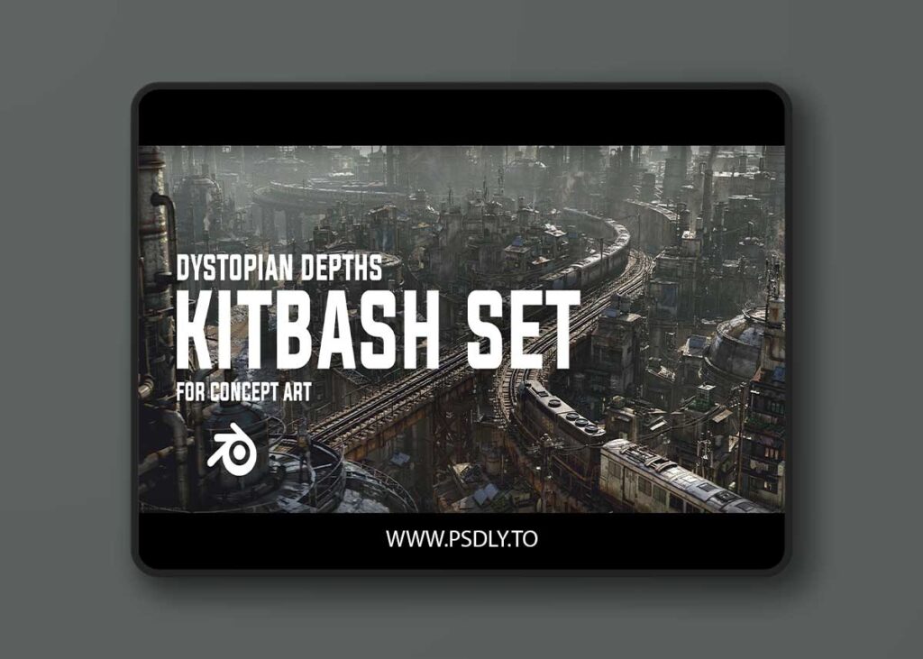 Dystopian Depths – Kitbash Set For Unreal Engine