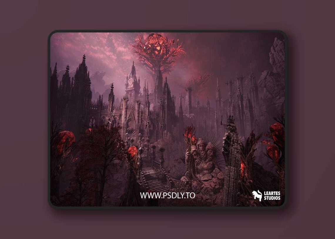 Fantasy Alien Castle (5.2 – 5.7) For Unreal Engine