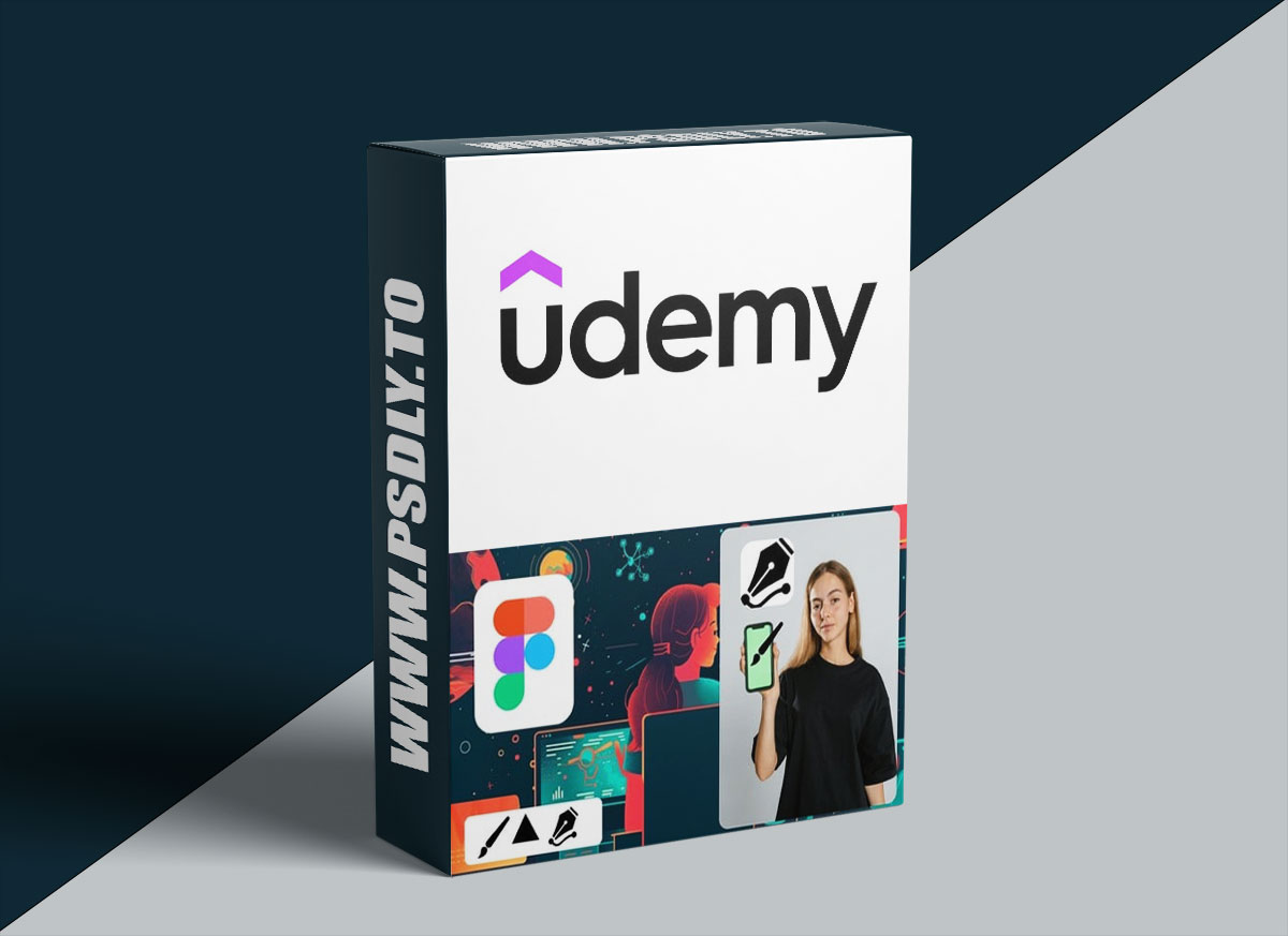 Udemy – Figma UI/UX Complete Bootcamp: Design 10 Job-Ready Projects