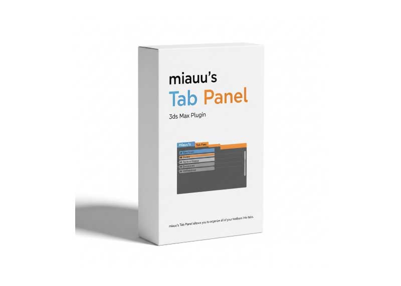 Miauu's Tab Panel For 3dsMax