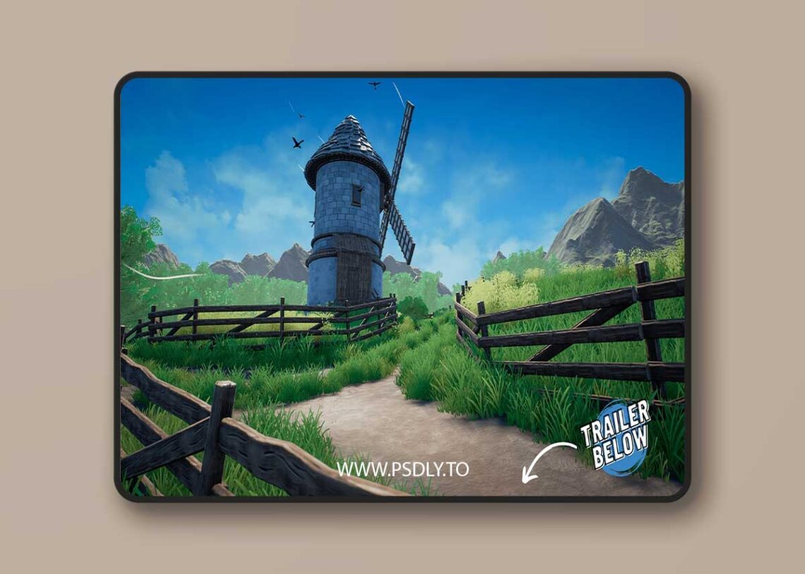 Modular Medieval Village (Medieval Village, Stylized Village, Fantasy ...