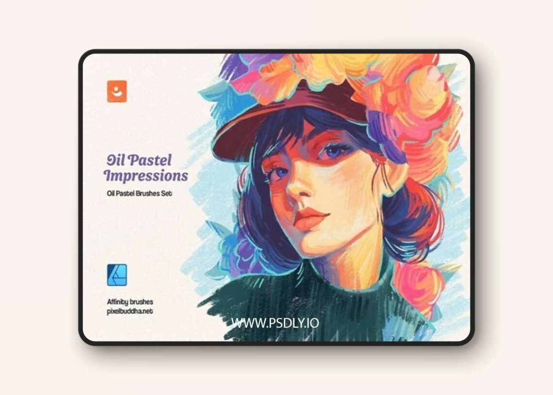 Affinity Oil Pastel Brushes 9DNEJW9