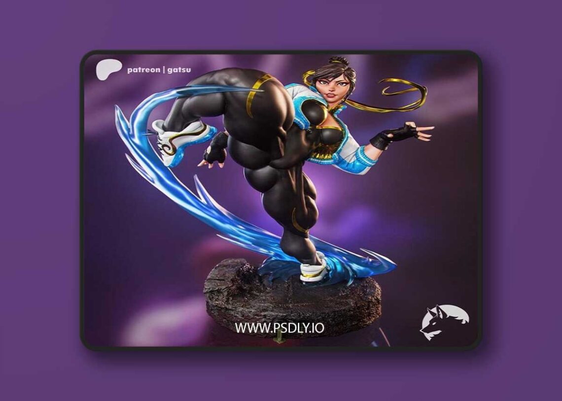 Gatsu Studios – SF6 Chun-li Concept Costume – 3D Print Model STL