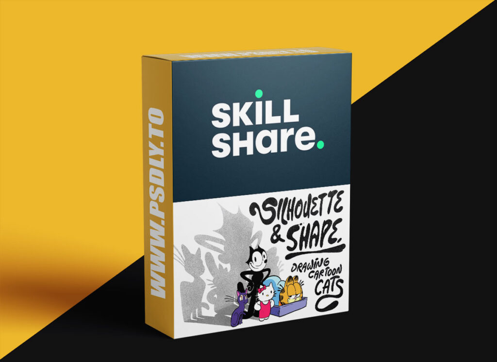 Skillshare – Silhouette And Shape: Drawing Cartoon Cats In Procreate