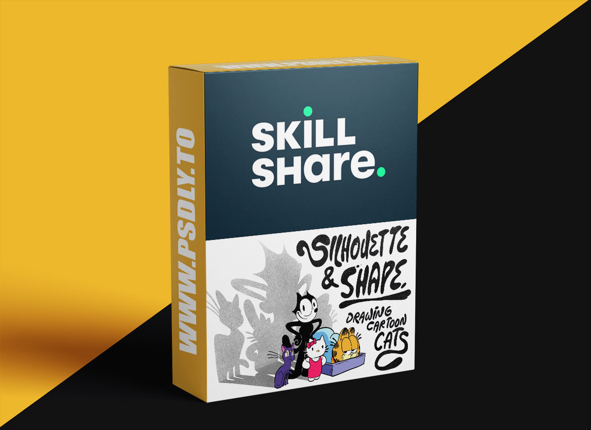 Skillshare – Silhouette And Shape: Drawing Cartoon Cats In Procreate