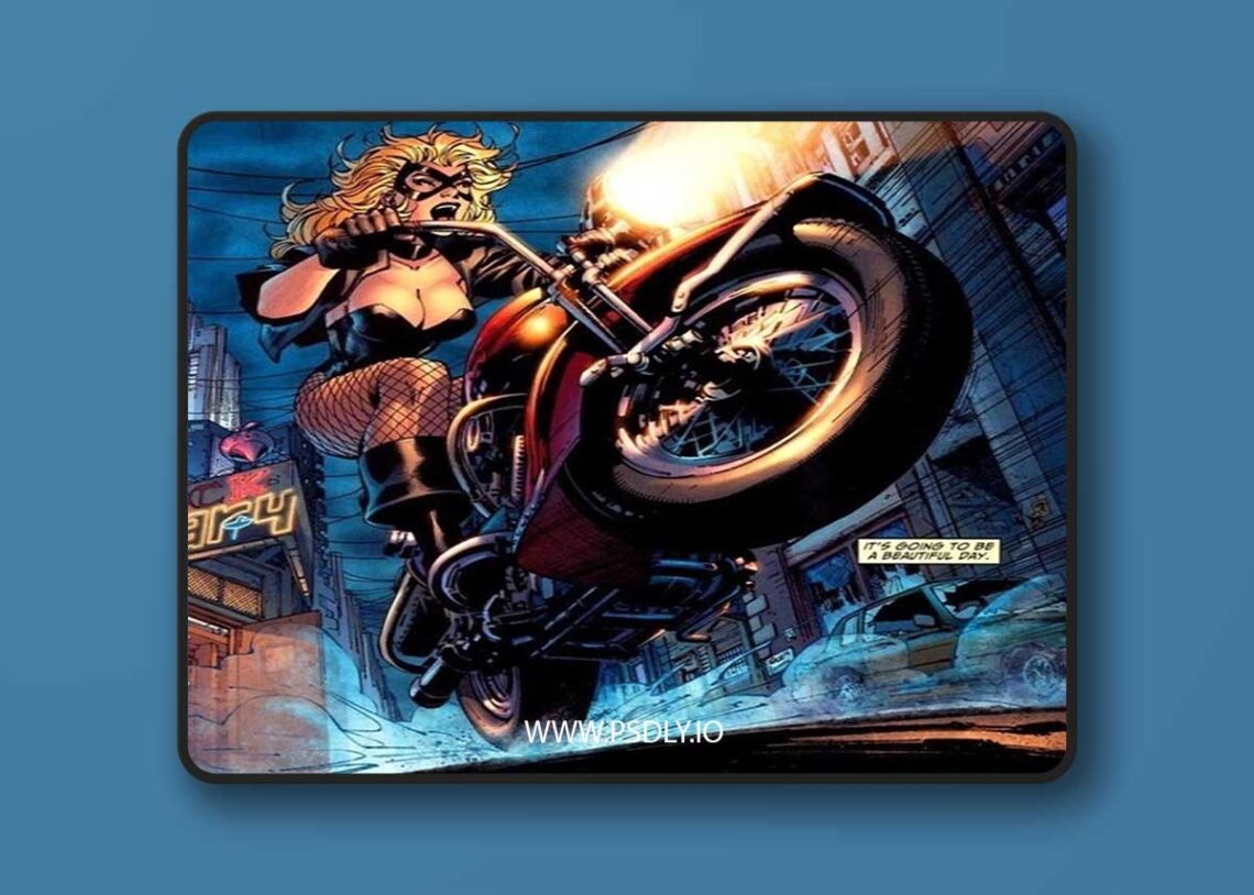 CG Pyro Digital Artist – Black Canary From DC Comics Statue – 3D Print ...