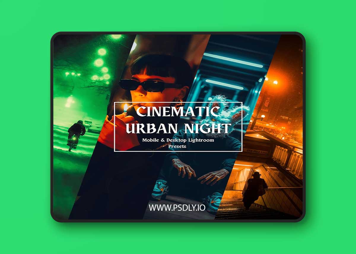 Cinematic Urban Night Lightroom Presets