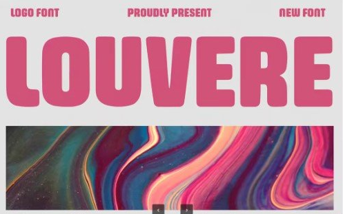 Creativemarket - Louvere – Logo Font