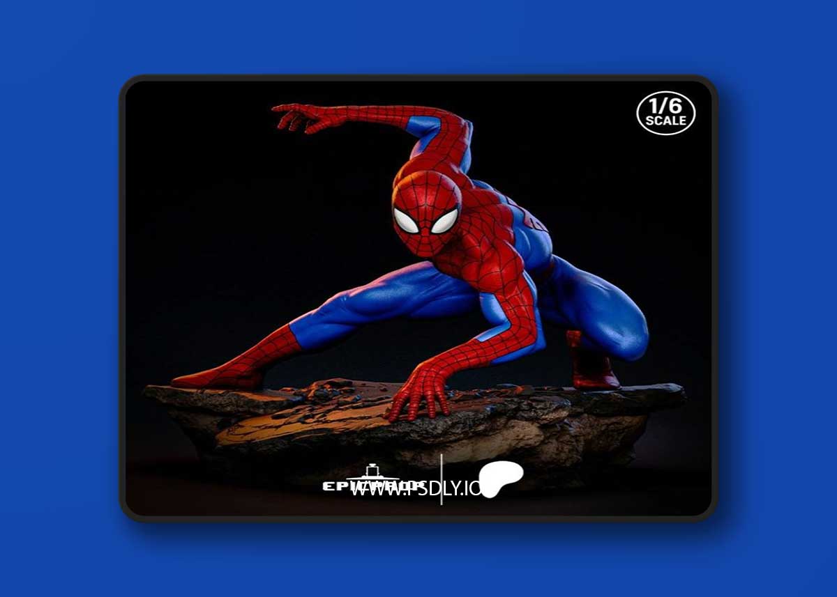 Epic Prop – Spider Man Classic – 3D Print Model STL