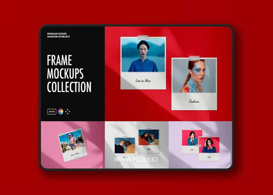 CreativeMarket - Frame Mockups Collection