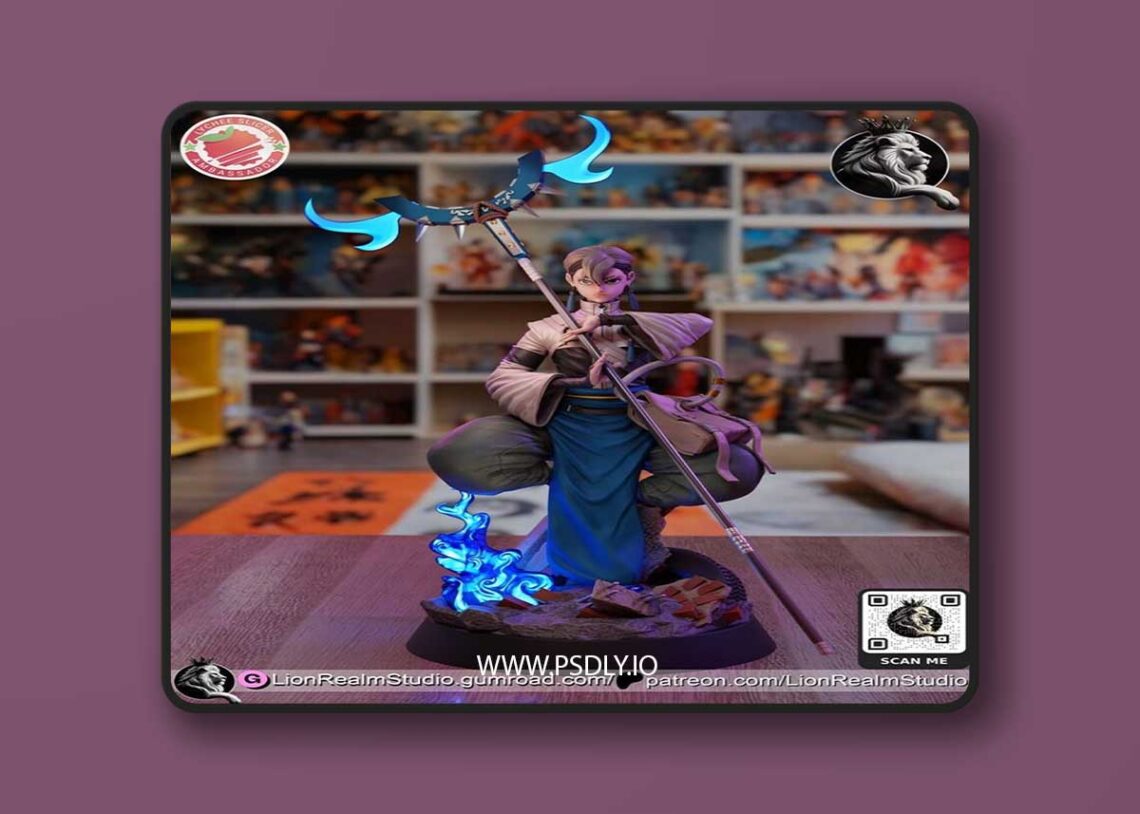 LionRealm Studio – Gachiakuta – Zanka Nijiku – 3D Print Model STL