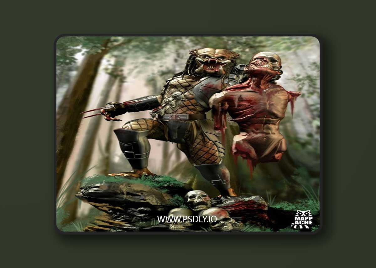 Mappache – Predator Hunter – 3D Print Model STL