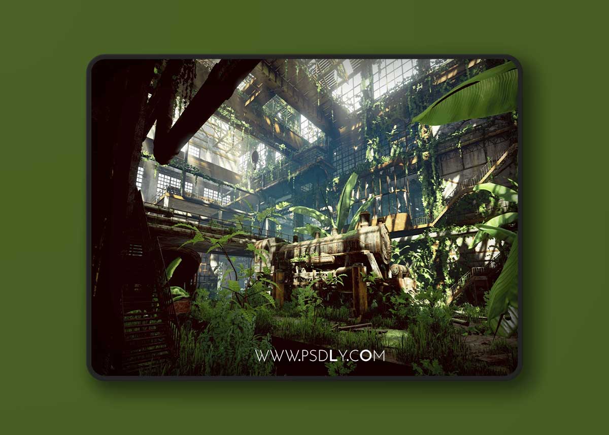 Old Train Factory (4.10 – 4.27 And 5.0 – 5.1) For Unreal Engine