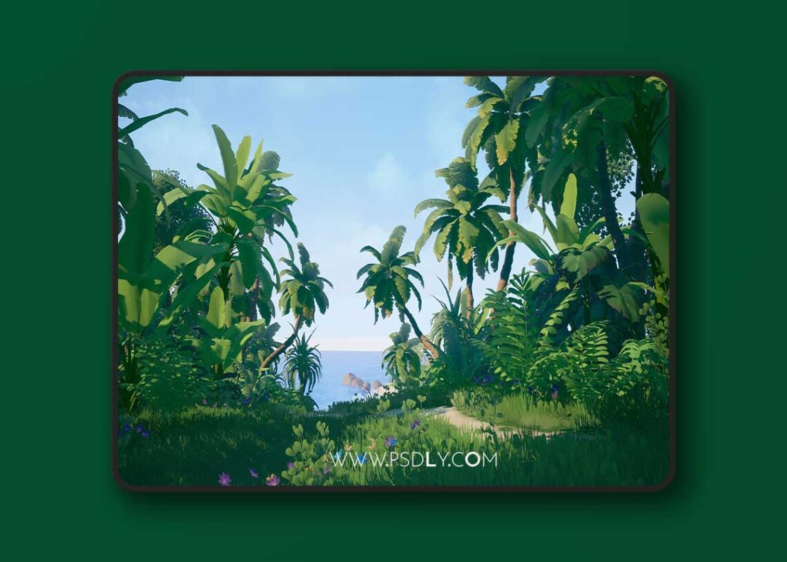 Stylized Environment Series - Tropical Package (4.26 – 4.27 And 5.0 – 5.7)