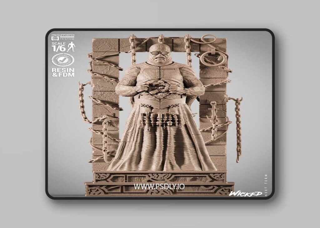 Wicked – Butterball Sculpture – 3D Print Model STL