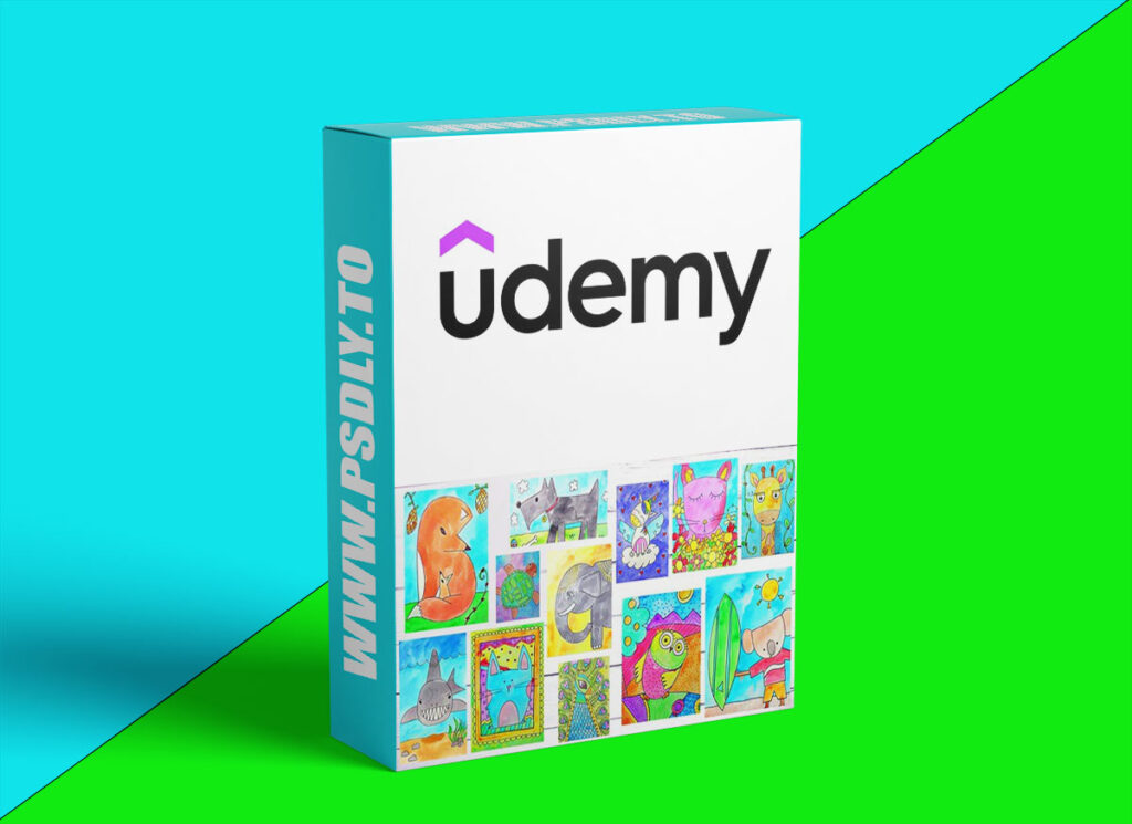 Udemy – Art For Beginners: How To Draw & Watercolor Paint 14 Animals