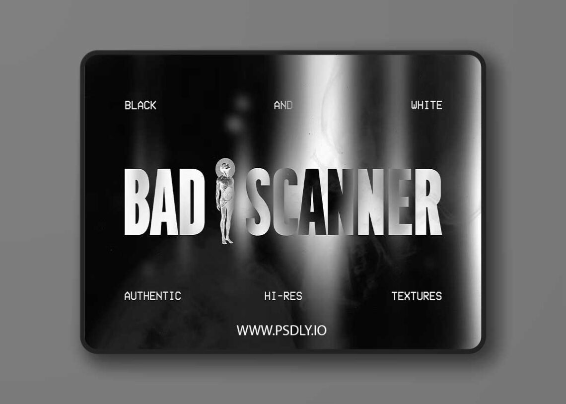 CreativeMarket - Bad Scanner Textures Collection 291859556