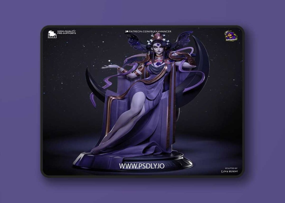 Bulkamancer Sculpts – Nyx – Hades – 3D Print Model STL