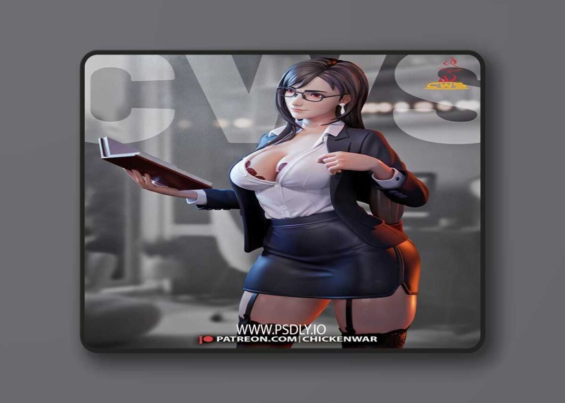 CW Studio – Final Fantasy – Tifa Lockhart – 3D Print Model STL