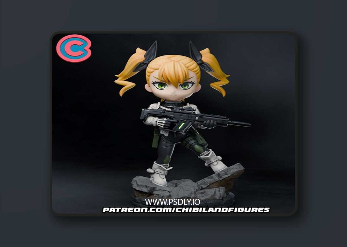 Chibi Land Figures – Kikoru – 3D Print Model STL