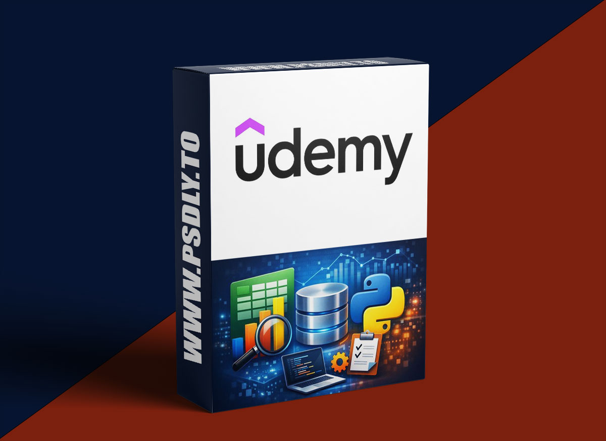 Udemy – Data Analyst Bootcamp – Excel, SQL & Python With Projects