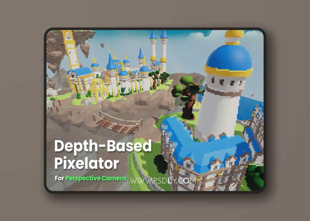 Depth Based Pixelator - Pixelize Your 3D Scenes V1.2.2