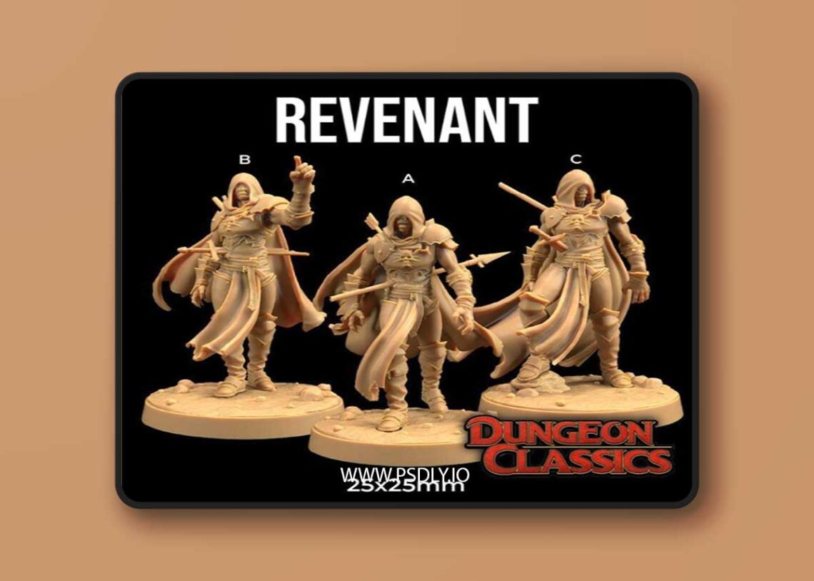 Dungeon Classics December 2025 – 3D Print Model STL