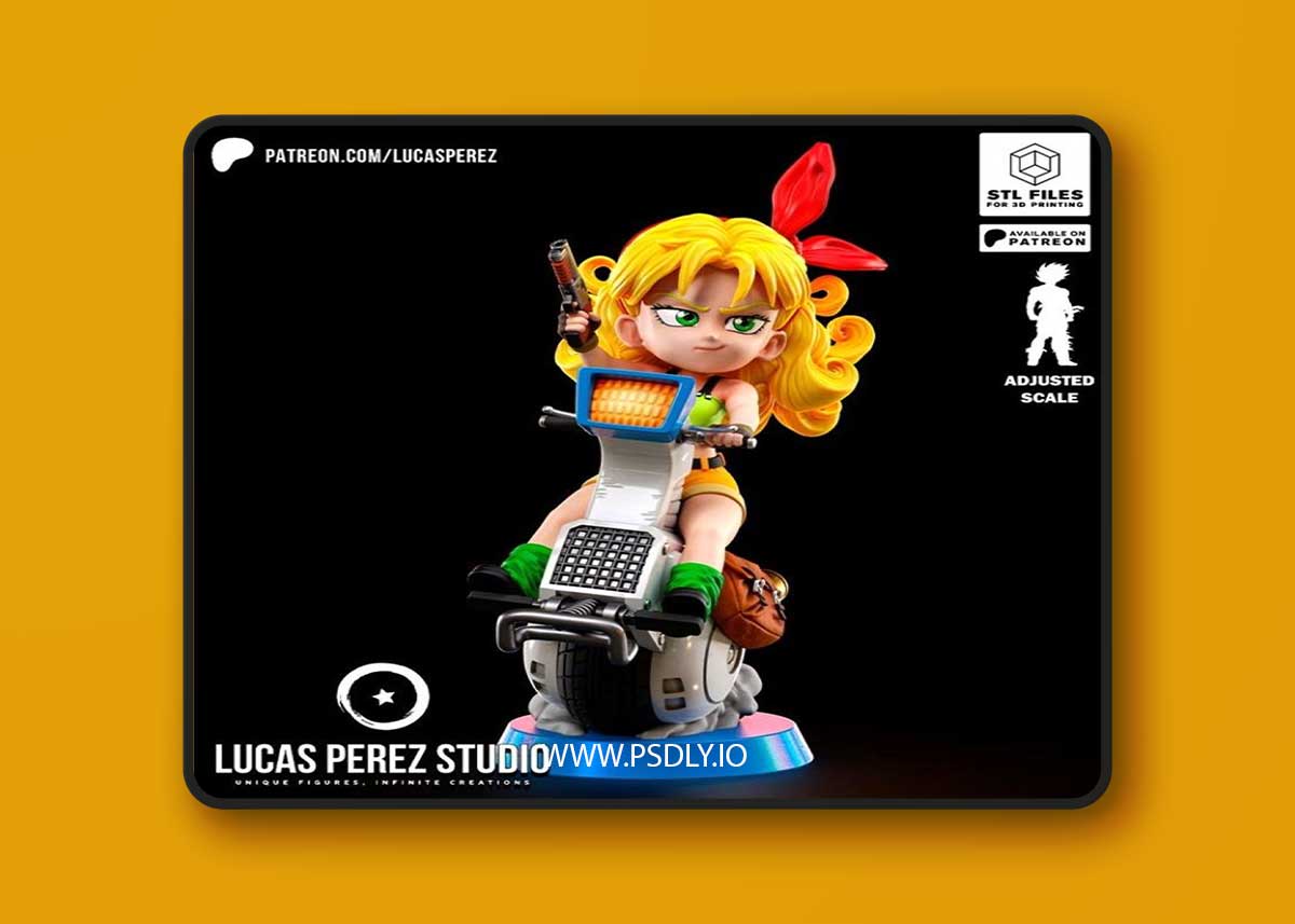 Lucas Perez – Launch Chibi – 3D Print Model STL