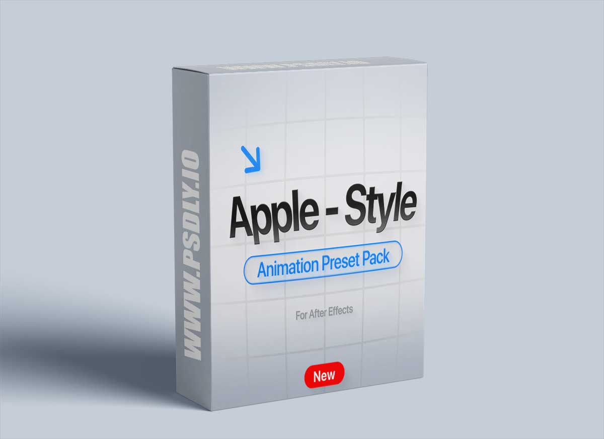Naughty Yjuan - Apple Style Animation Pack For After Effects